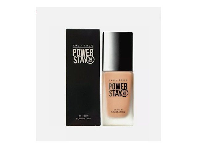 Power Stay 24-h tečni puder (Warm Ivory) by Avon