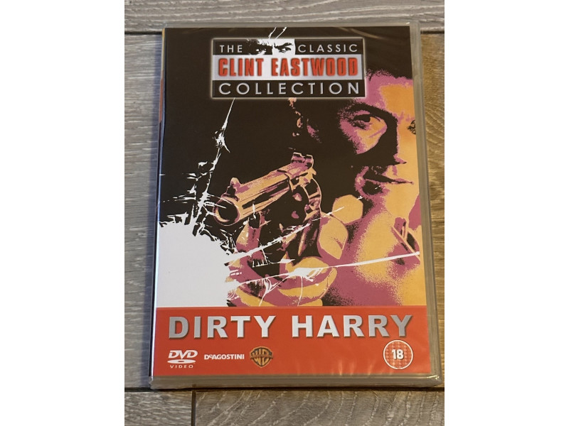 Clint Eastwood-Dirty Harry (dvd)novo!