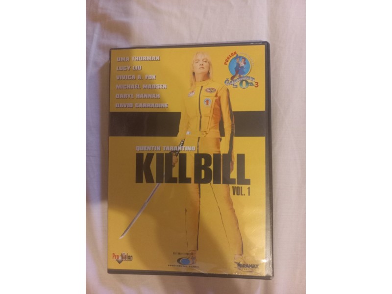 Kill Bill Vol. 1 DVD Quentin Tarantino