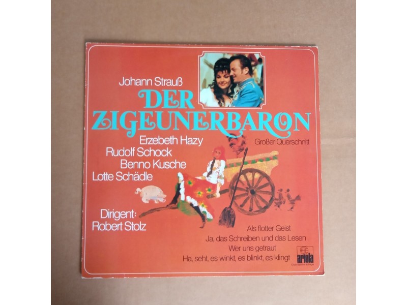 Johann Strauss - Der Zigeunerbaron (LP, Germany)