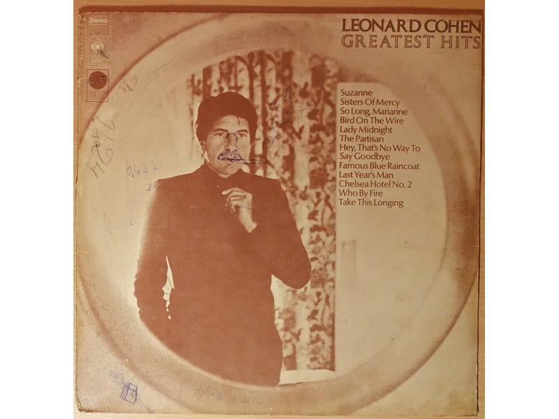 LP za 10 din: LEONARD COHEN, 3+/4-