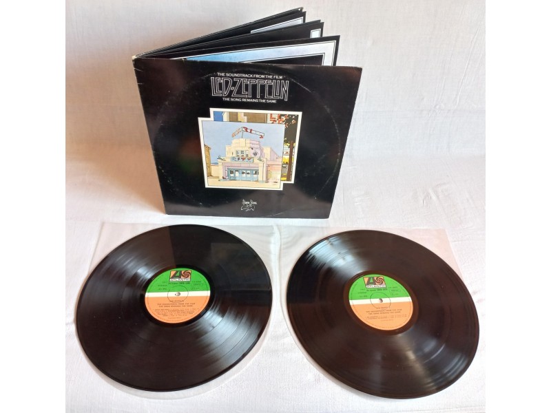 LED ZEPPELIN! DUPLI LIVE LP SA VELIKOM KNJIGOM! 5/5!