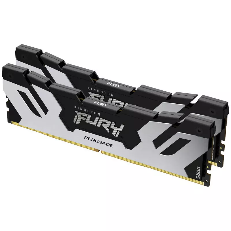 KINGSTON DIMM DDR5 32GB (2x16GB kit) 7600MT/s KF576C38RSK2-32 FURY Renegade Silver/Black XMP