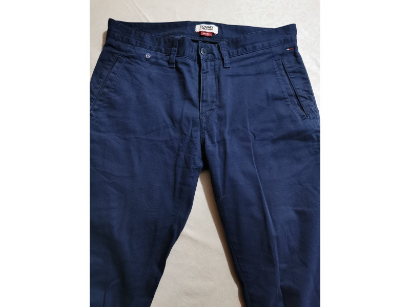 TOMMY HILFIGER Jeans PAMUCNE TEGLJIVE PANTALONE vel 30