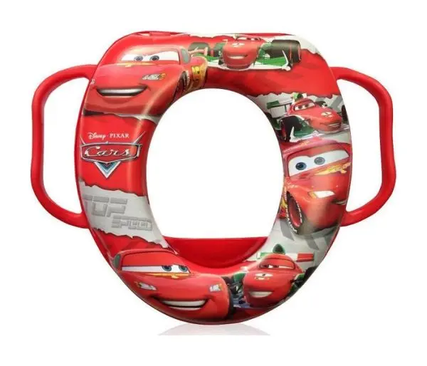 LORELLI Dečiji adapter za WC šolju Soft Trening - Auto Red crveni