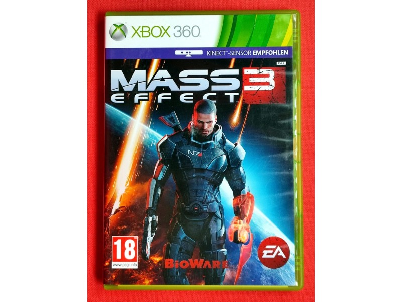 MASS 3 Effect 2xcd / XBox 360 (XBox One printable)