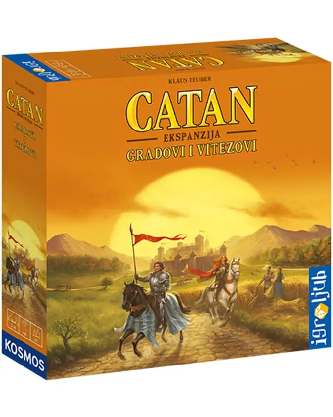 MIPL društvena igra Catan Cities and Knights Ekpansion