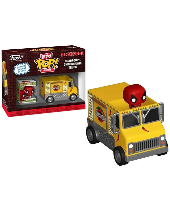 FUNKO Figure POP! Bitti Ride: Marvel Deadpool sa Chimichanga kamionom