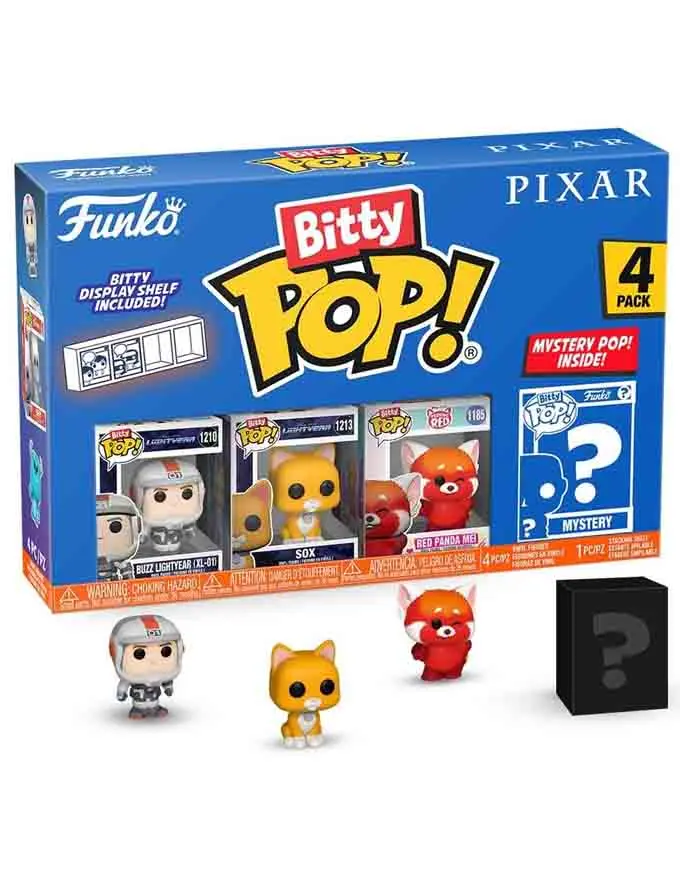 FUNKO Figure Bitti POP! Pikar Lightiear, 4 komada