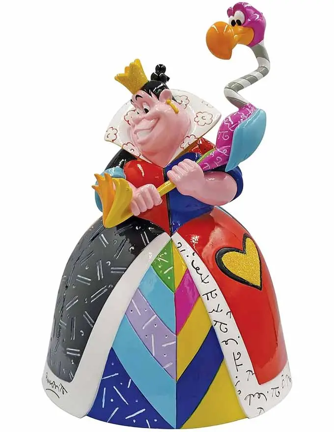 ROMERO BRITTO Kraljica srca figura