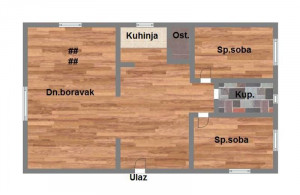 Na prodaju je prizemna kuća u Čortanovcima -70m2