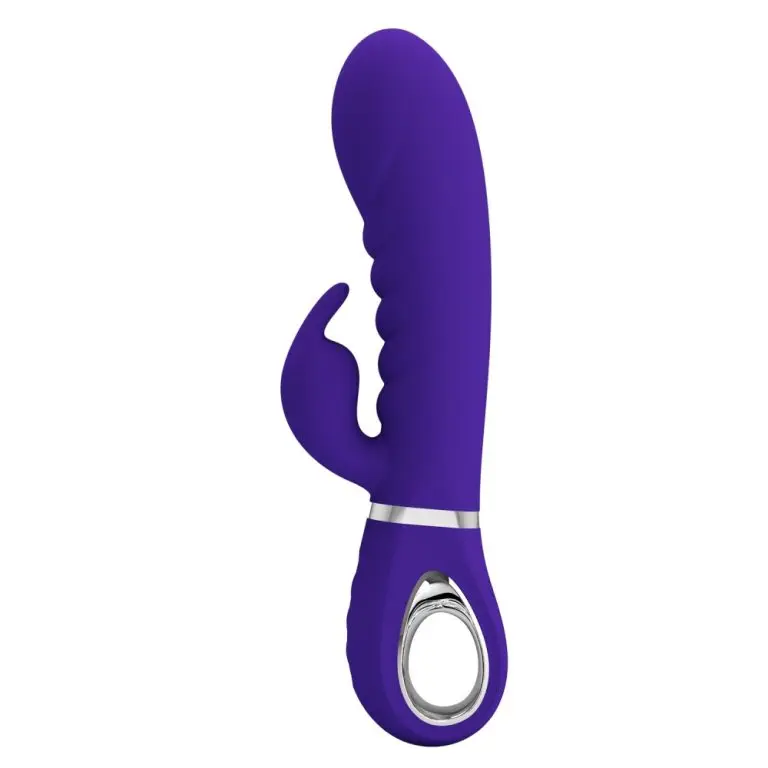 PRETTY LOVE Vibrator super soft rabbit Prescott, Ljubičasti