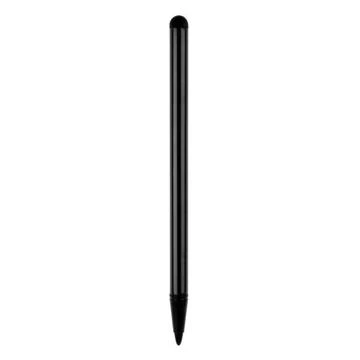 2-IN-1 STYLUS TOUCH PEN FOR IPHONE, IPAD, MOBILE & TABLET - BLACK