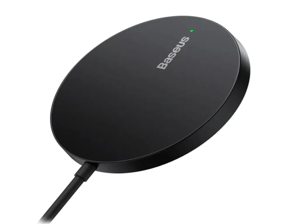 Baseus Bežicni Punjac BASEUS Simple Mini3 Magnetic Wireless Charger/15W/crna