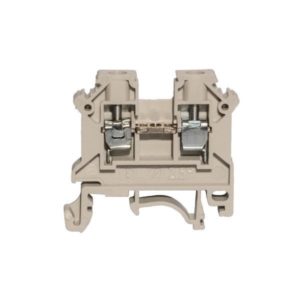 SCREW TERMINAL BLOCK 2,5MM2 HF PA66 UL94, GREY