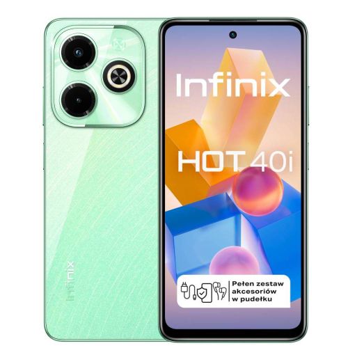 INFINIX Hot 40i Mobilni telefon 4GB/128GB/zelena (X6528B)