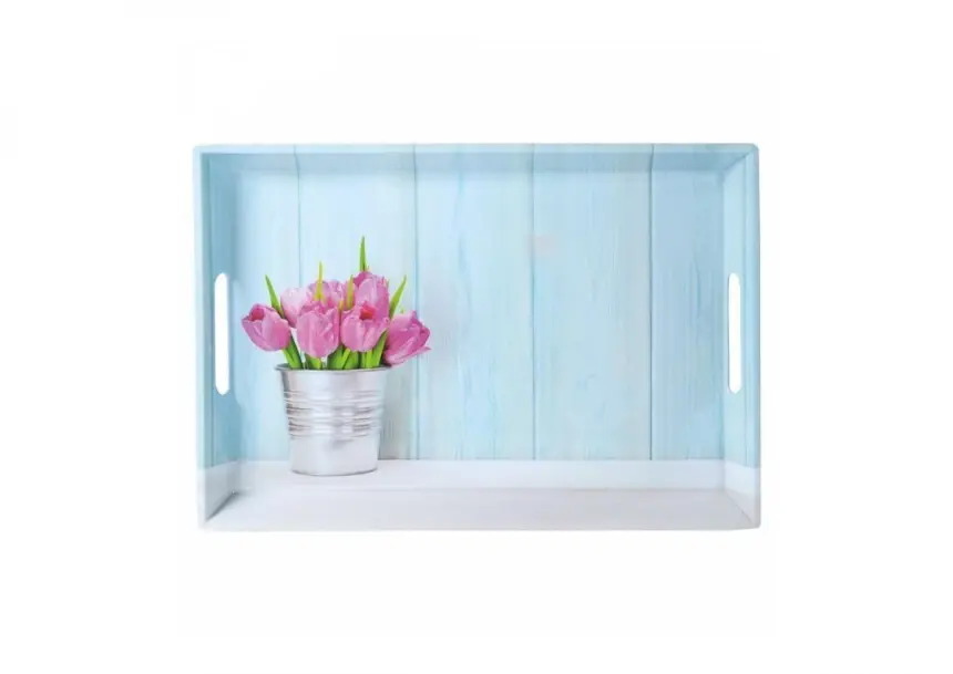 KESPER KSP77392 POSLUŽAVNIK 50 x 35 x 4.5 CM TULIPANI