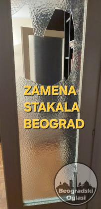 Zamena stakala prozora stolarije vrata BEOGRAD