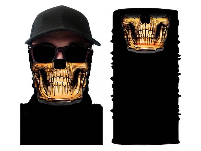 Bandana Marama Skull Kostur Sal Potkapa Maska Model 12