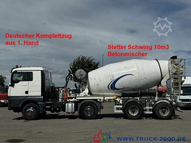 Fabrika za mešanje pokretnog betona
MAN TGX 18.460 XL Stetter Schwing 10m3 Deutscher LKW