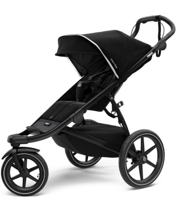 THULE Urban Glide 3 dečija kolica sa crnim ramom Black