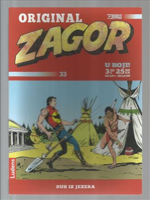 Zagor Lu Original 33 Duh iz jezera (kolor)