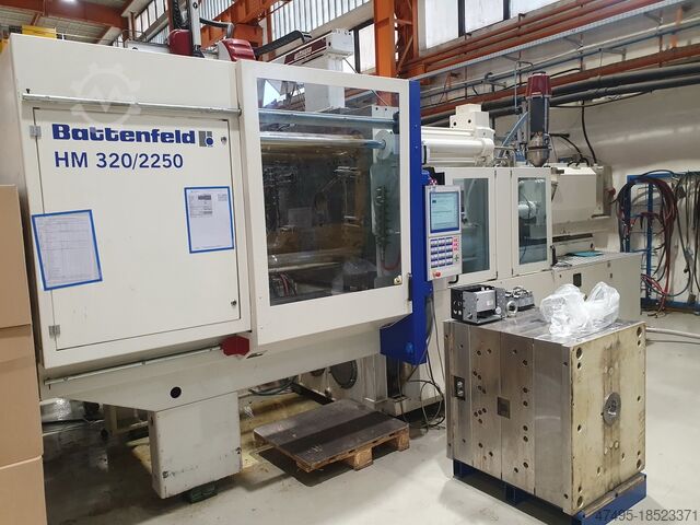 Injekcijom u kalup
BATTENFELD HM 320/2250 B6 in good condition