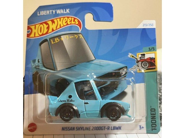 Hot Wheels Nissan Skyline 2000GT-R Liberty Walk