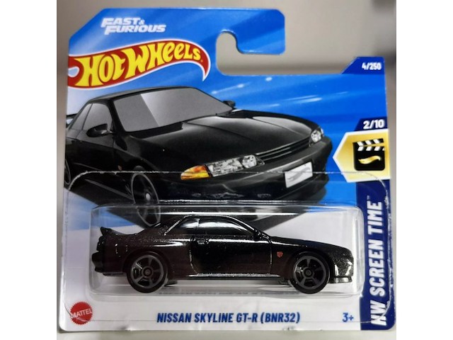 Hot Wheels Nissan Skyline GT-R R32 Fast and Furious