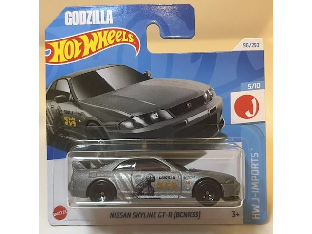 Hot Wheels Nissan Skyline GT-R R33 Godzilla