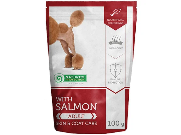 Nature's Protection vlažna hrana za pse Losos 22x100g