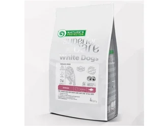 Nature's Protection Superior Care White Dog Hrana za štence All Breeds Junior Bela riba 4kg