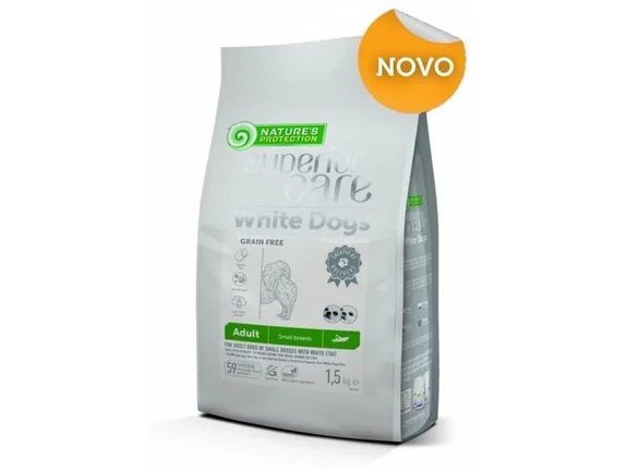 Nature's Protection Superior Care White Dog Hrana za pse Small&Mini Adult Insect 10kg