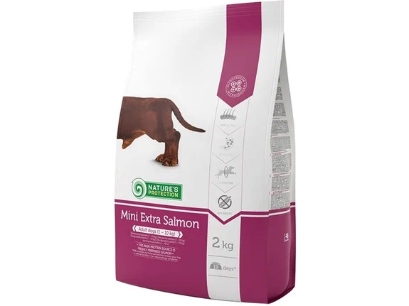 Nature's Protection Super Premium Hrana za pse Mini Adult Losos 2kg