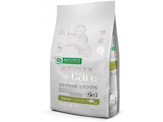 Nature's Protection Superior Care White Dog Hrana za štence Small&Mini Junior Bela riba 10kg