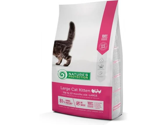 Nature's Protection Super Premium Hrana za mačiće Large Kitten Živina 2kg