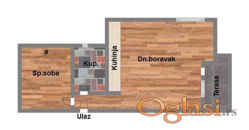 542158-Jednoiposoban-40m2-Adice