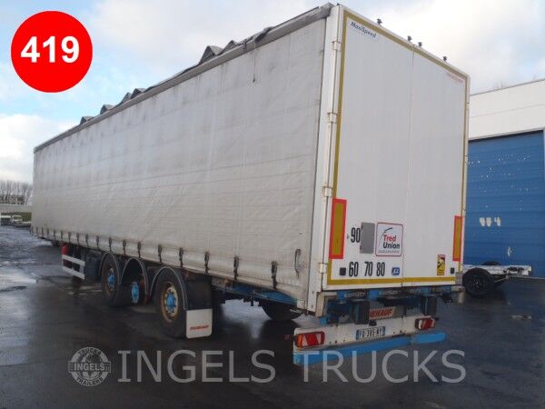 Fruehauf MAXISPEED Curtain semi trailer poluprikolica sa kliznom ceradom