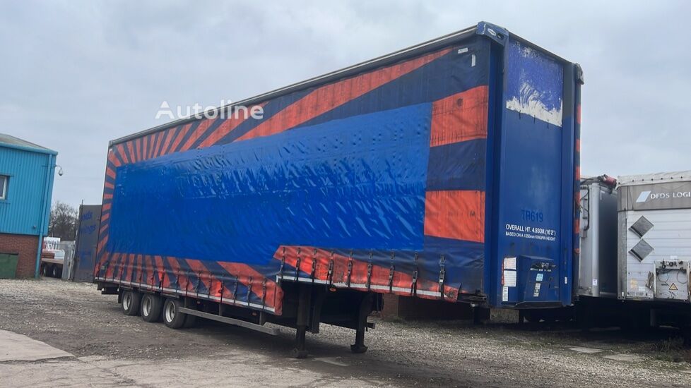 Prodaje se Don-Bur CURTAINSIDE - DOUBLE DECK STEPFRAME poluprikolicu sa kliznom ceradom na aukciji