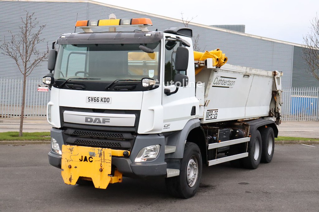 DAF CF 370 MPB26 6X4 WALKING FLOOR TIPPER (2016) kiper