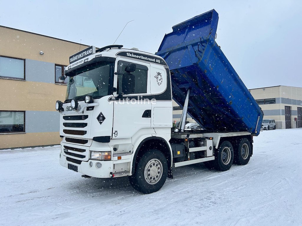 Scania R480 6X4 EURO5 + RETARDER kiper