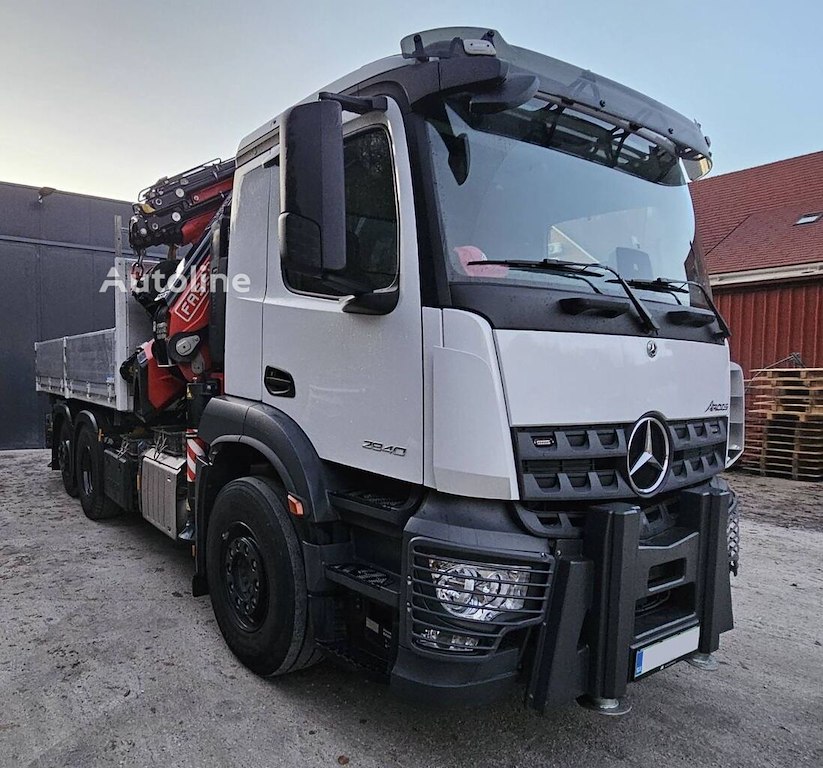 Mercedes-Benz Hiab Palfinger Fassi F545-6 JIB-6 kiper