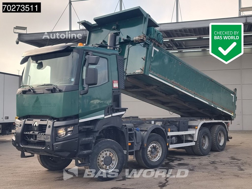 Renault Kerax 460 8X6 15m3 WAF tipper 8x6 Manual Steel suspension Euro 6 kiper