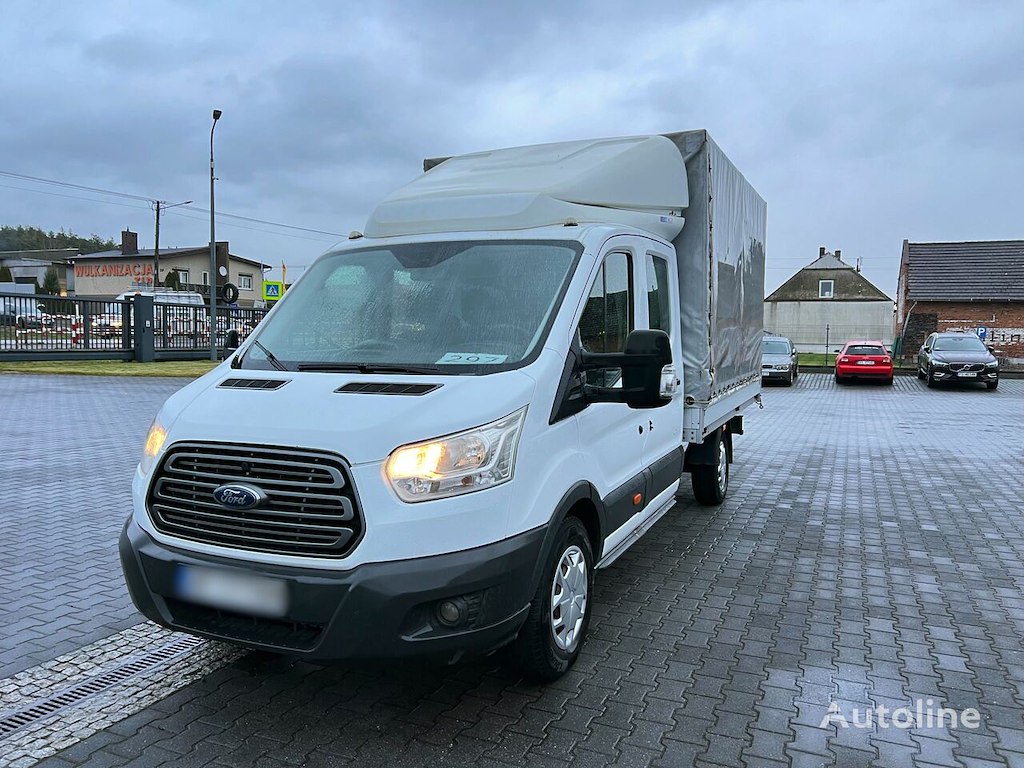 Ford Transit Doka Brygadówka 7-miejsc Plandeka kamion s ceradom < 3.5t