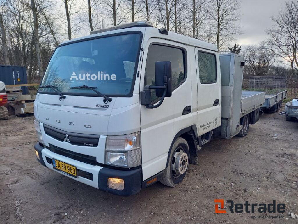 Prodaje se Mitsubishi Fuso Canter 3C15D kamion s ravnom platformom < 3.5t na aukciji