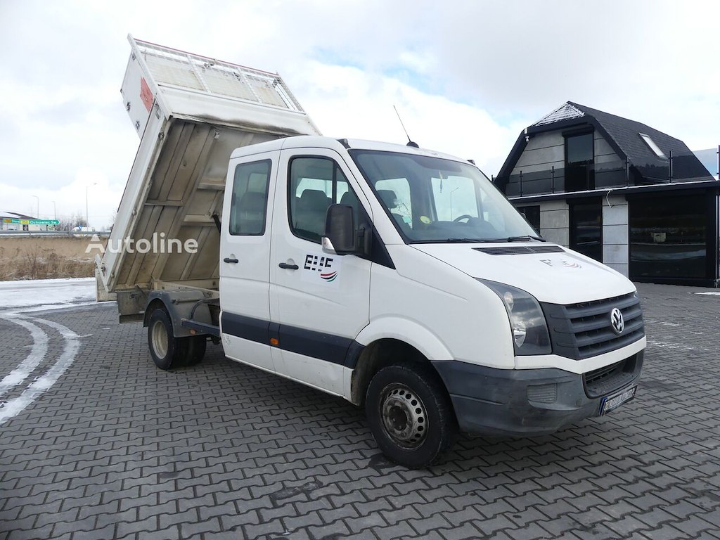 Volkswagen CRAFTER / DOKA / WYWROTKA / 7- OSOBOWY / DUBEL / kamion kiper < 3.5t