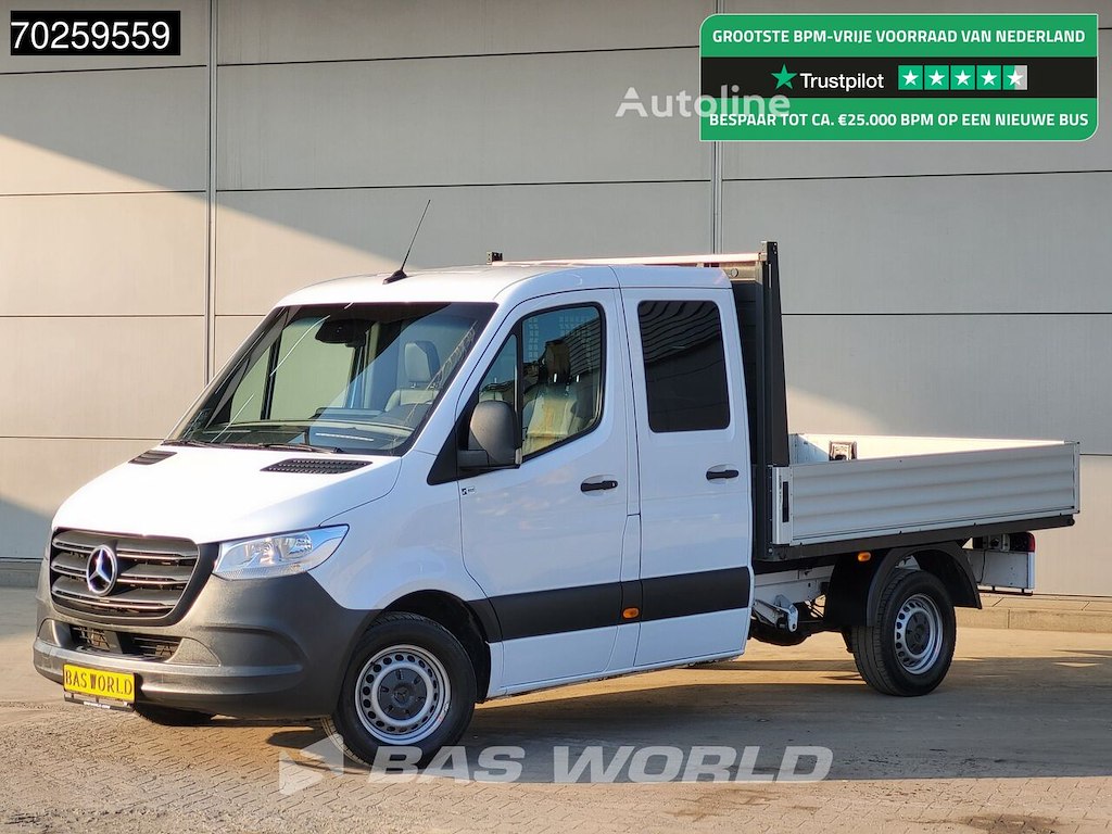 Mercedes-Benz Sprinter 317 CDI Dubbel Cabine Automaat Open Laadbak 3500KG Trek kamion s ravnom platformom < 3.5t