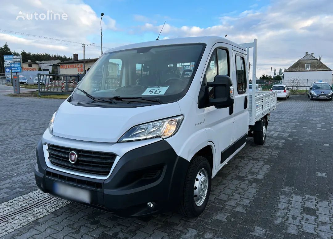 FIAT Ducato Doka 7-seater brigade + box kamion s ravnom platformom < 3.5t