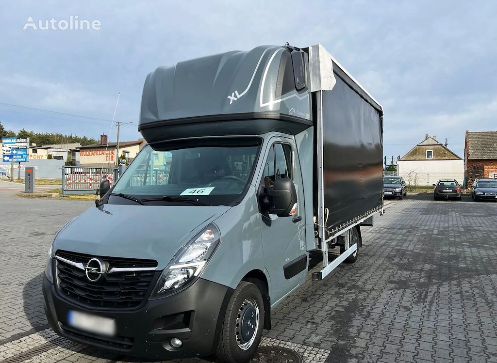 Opel Movano 165 CDTI Plandeka 10 ep Kurnik, Salon PL, Jeden Właścicie kamion s ceradom < 3.5t