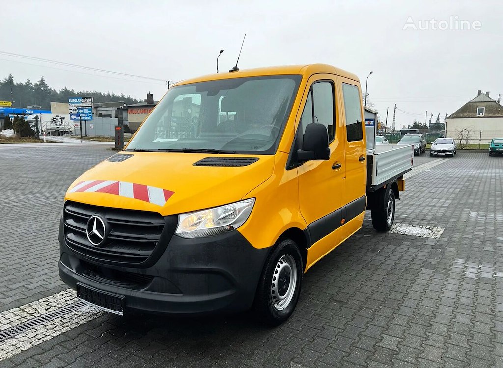 Mercedes-Benz Sprinter 314 CDI Doka Dubel Kabina 6-miejsc Jeden Właściciel Imp kamion s ravnom platformom < 3.5t